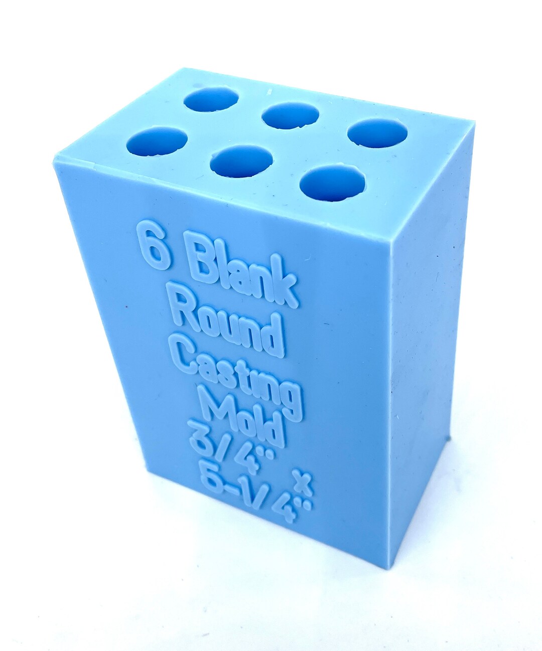 Pen Kit Mall 6 Cavity Vertical Silicone Casting Molds .75" X 5.25 ...