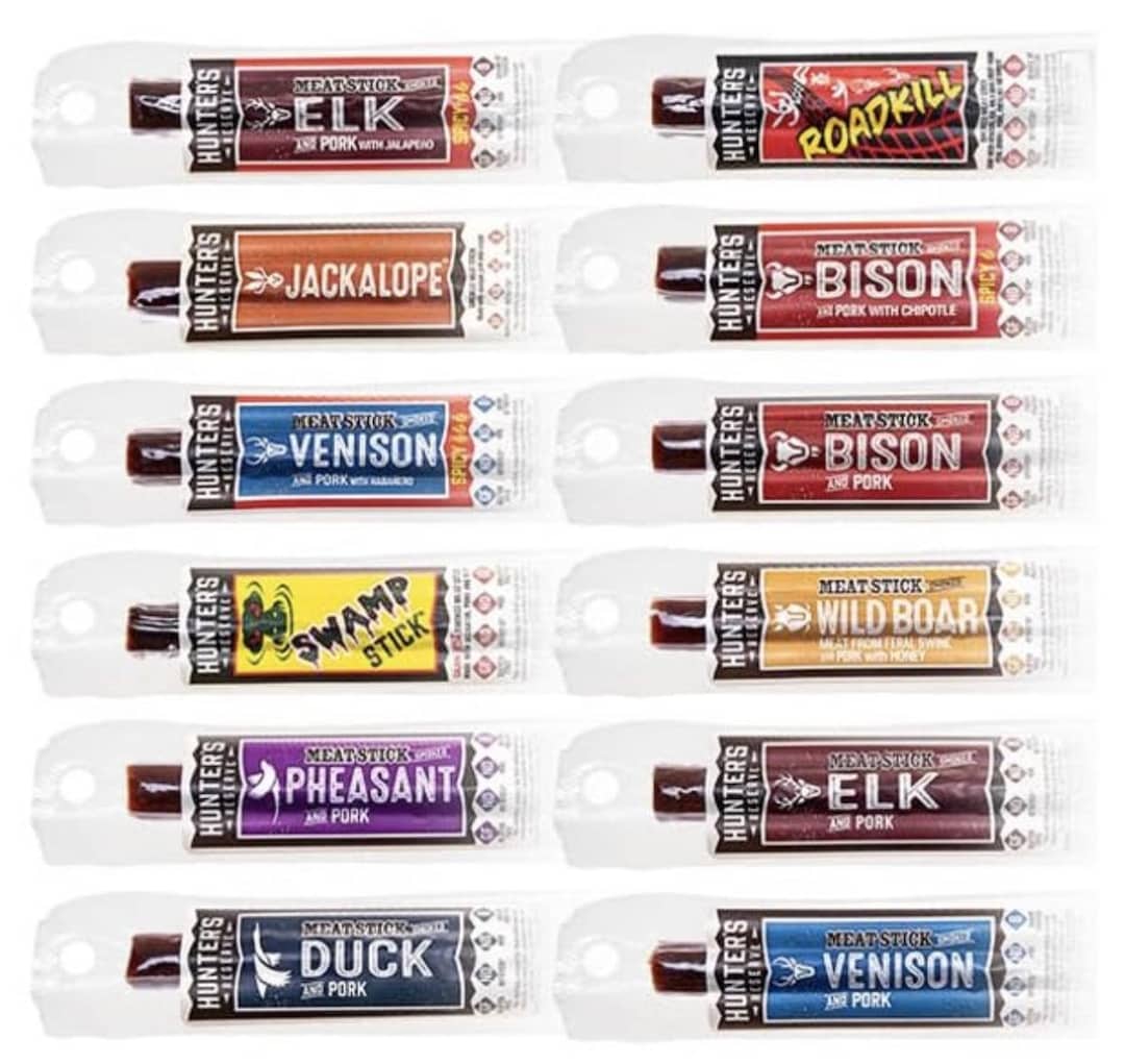 Hunter's Reserve - PKM - Exotic Meat Trail Sticks - Adventure You Can ...