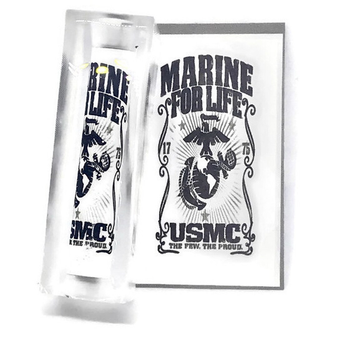MC11 Licensed Marine Corps Label Cast Blank: Fits 30 Caliber or Sierra ...