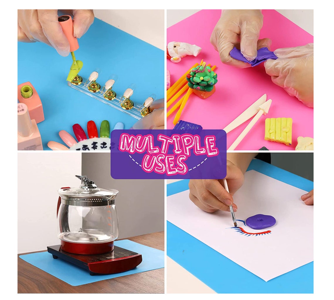 11.5 x 8.5 SMALL Silicone Sheet for Crafts Jewelry | Etsy