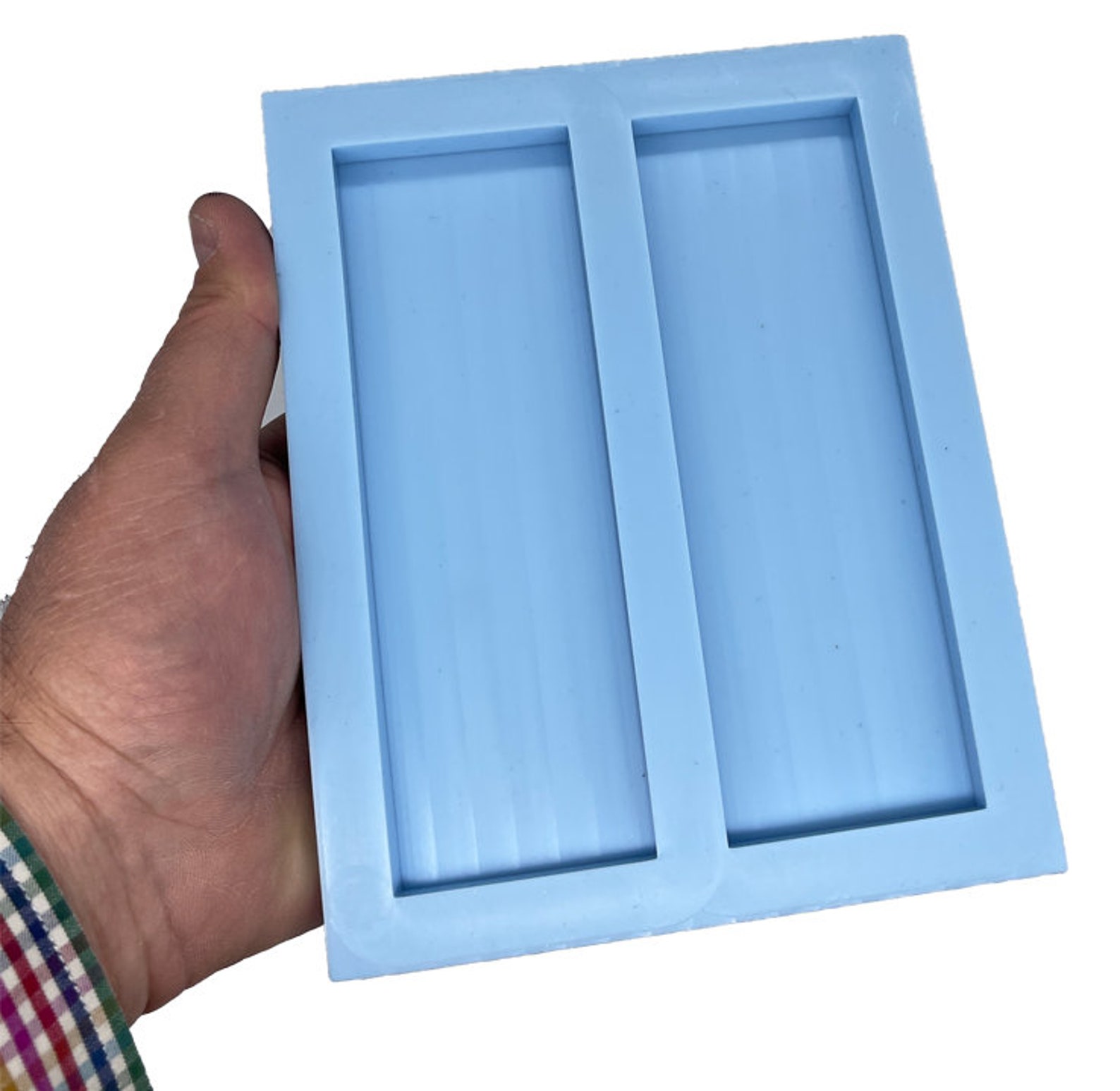 Pen Kit Mall -original Reusable Silicone Knife Scale Mold Dual Cavity ...