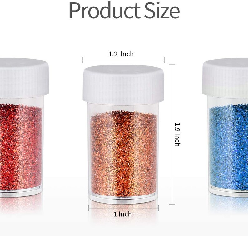 Pen Kit Mall USA Seller Fine Glitter Set 20g Each 24pcs - Etsy