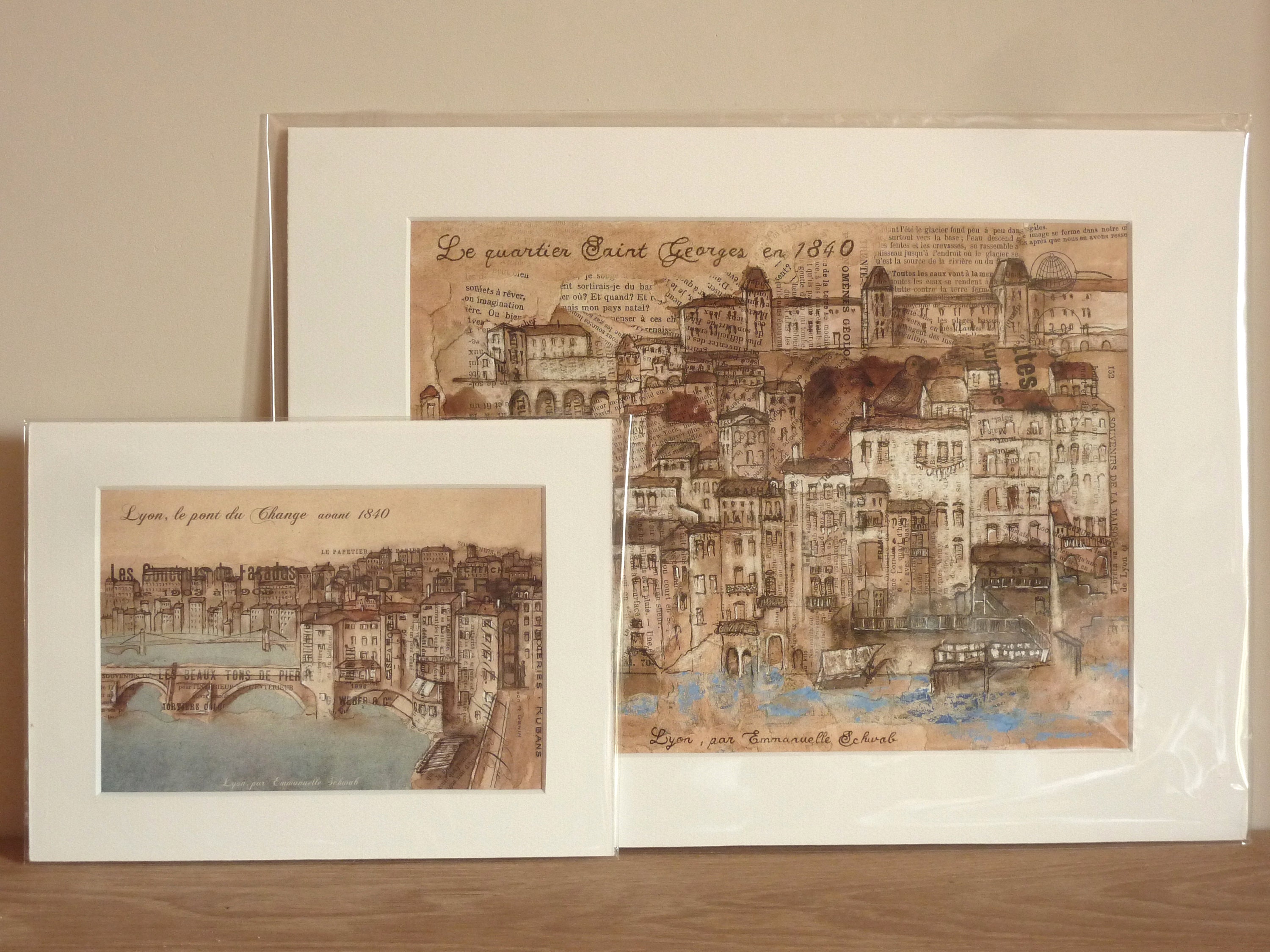 Art Print Draw Lyon France - Etsy