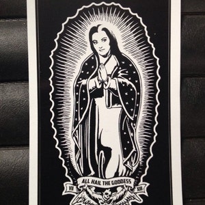 XX All Hail the Goddess, Virgin Lily of Guadalupe Men's T-shirt by ...