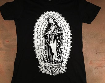All Hail the Goddess, Virgin Lily of Guadalupe Men's T-shirt by Seven ...