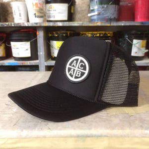 ACAB Trucker Cap by Seven 13 Productions Skate Punk Patch on Mesh Back ...