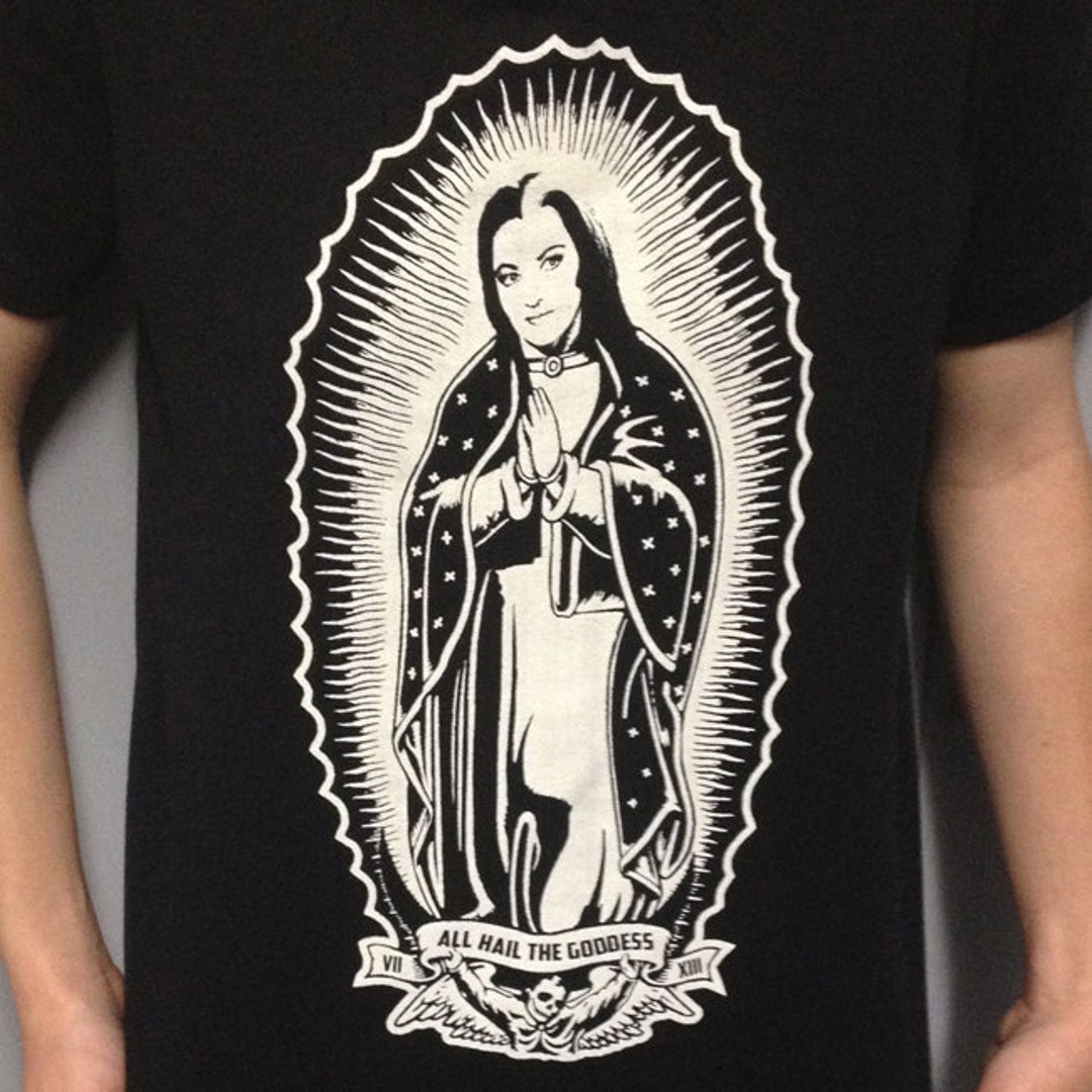 All Hail the Goddess, Virgin Lily of Guadalupe Women's T-shirt by Seven ...