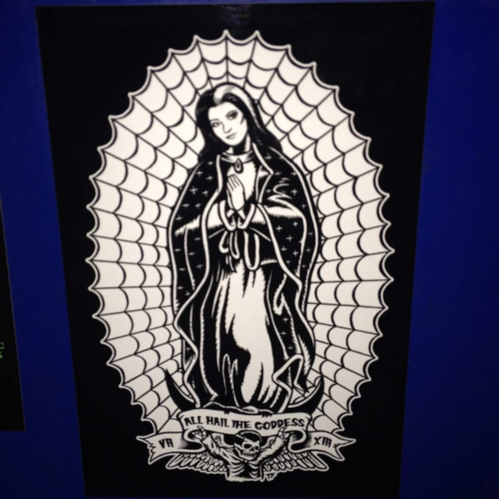 All Hail the Goddess Virgin Lily of Guadalupe II Women's - Etsy
