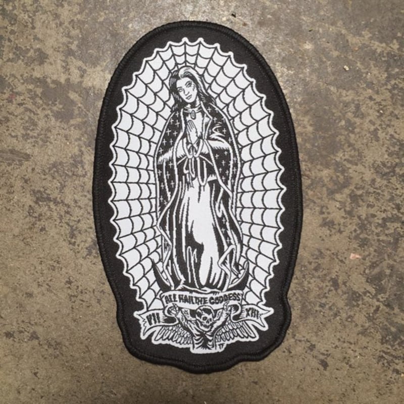 Virgin Mary Patch - Etsy