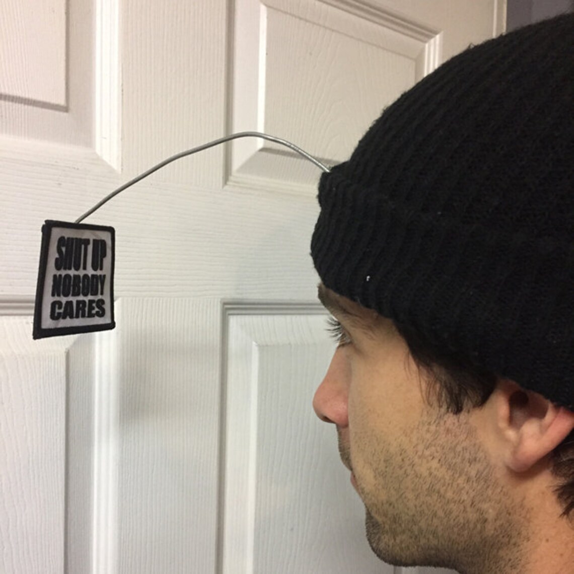 Shut up Nobody Cares Iron on Punk Patch Anti-politics STFU | Etsy