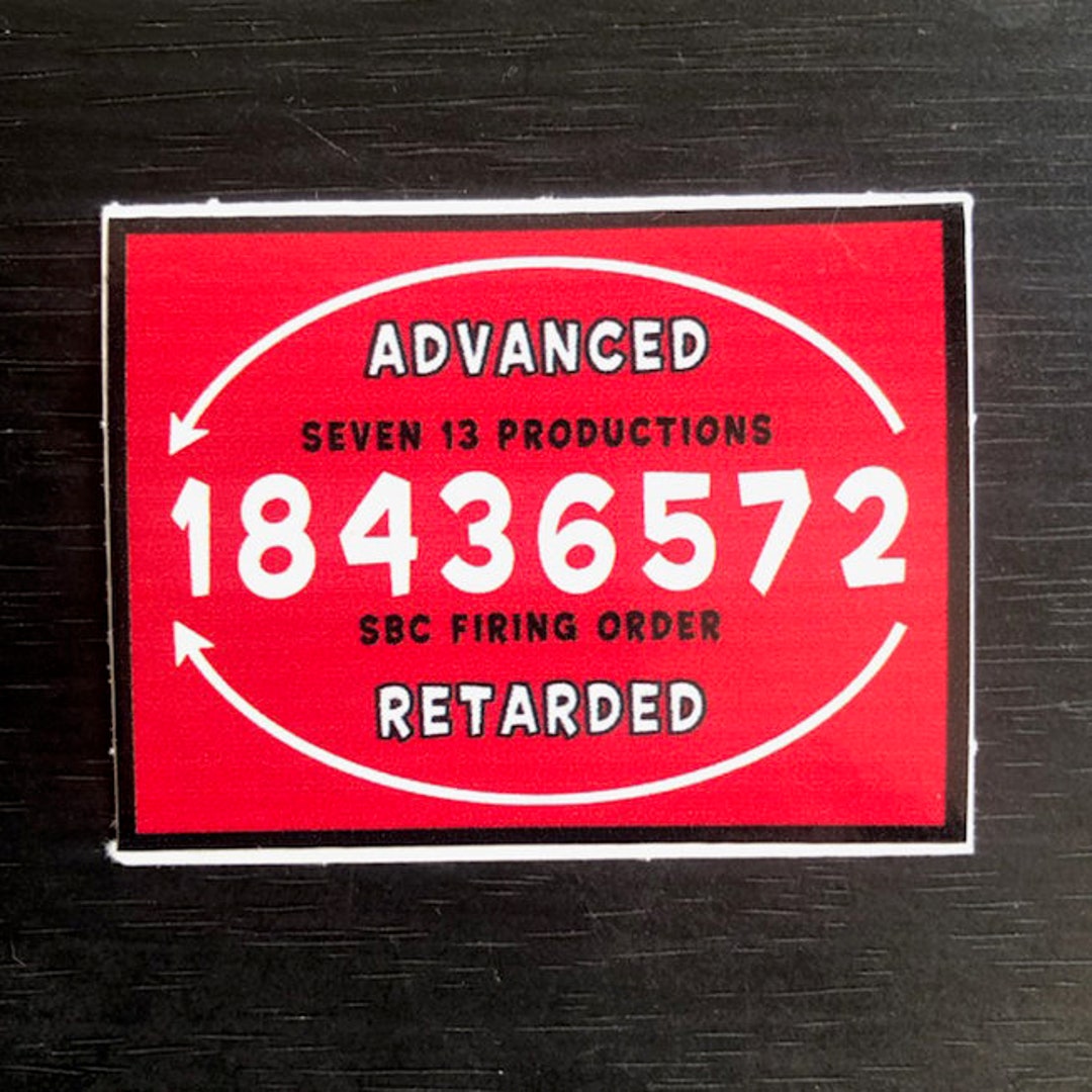 Small Block Chevy Firing Order Tool Box Sticker - Etsy