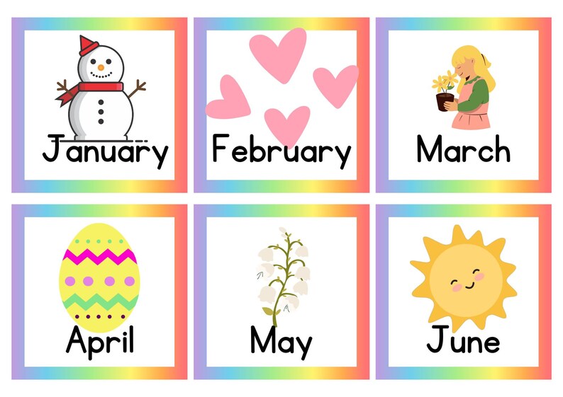 English ESL Basic Vocabulary Printable Flashcards Bundle - Etsy Australia