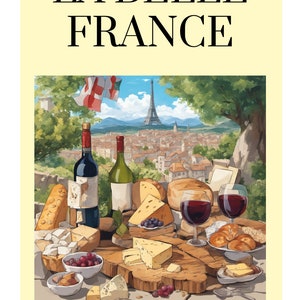 France Printable Poster Bundle - Etsy