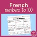Color by Number Printable, Fun French Numbers to 100 Worksheet for ...