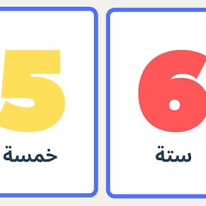 Arabic Numbers Printable Flashcards - Etsy