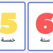 Arabic Numbers Printable Flashcards - Etsy