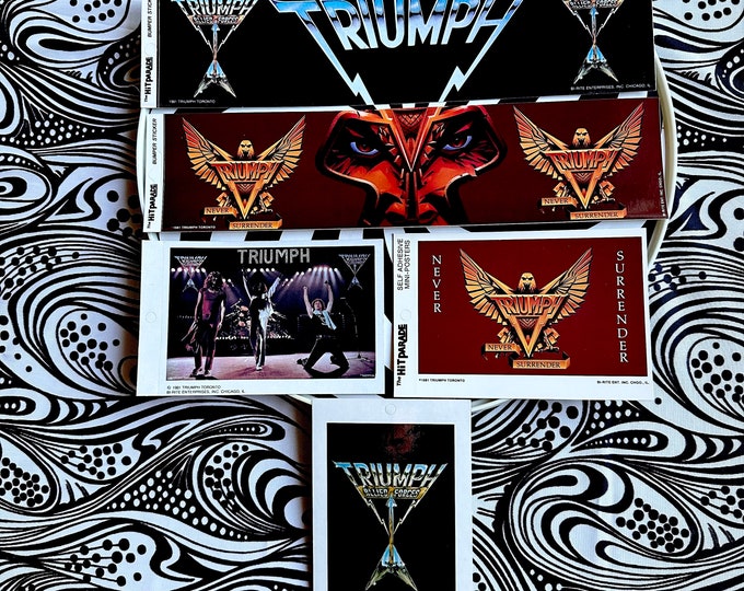 Triumph, Rock 'n' Roll Machine, Vintage Record Album, Vinyl LP, Classic ...