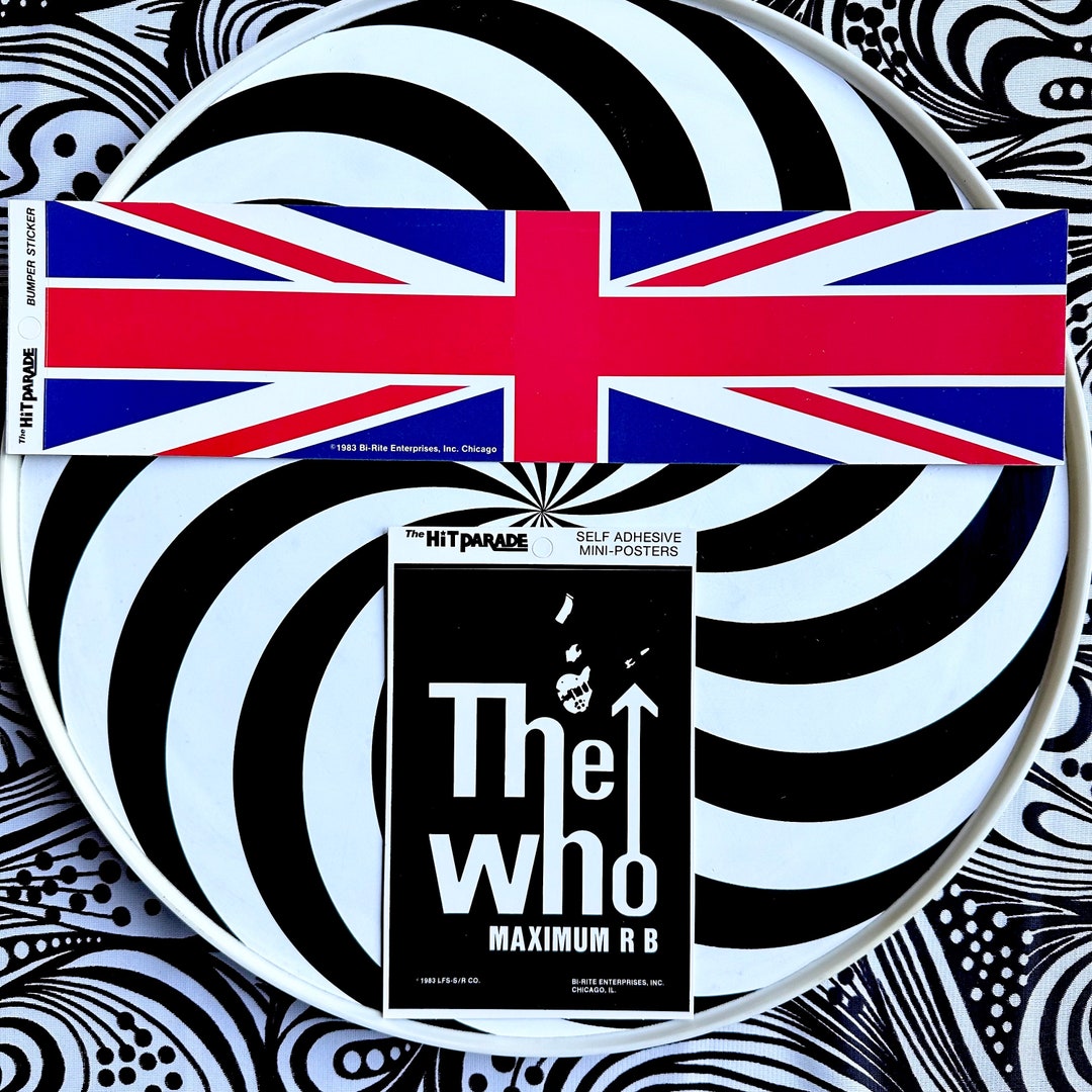 3 Choices! Vintage 1983 THE WHO Kids Are Alright MAX Rb Mini Poster ...