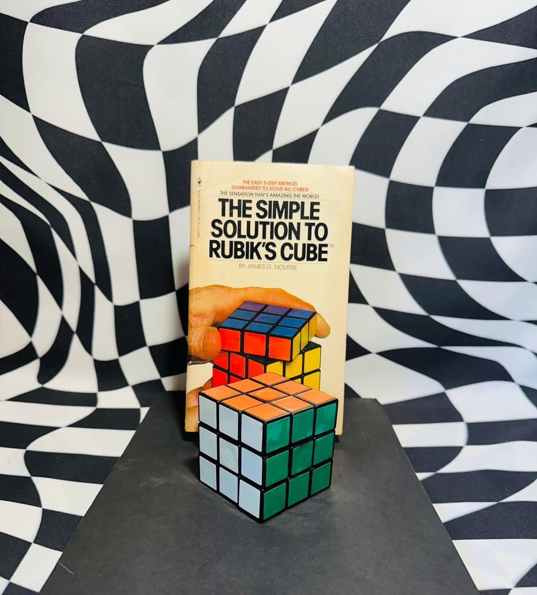 Original Vintage 1981 RUBIKS CUBE + SOLUTION Book Manual - Etsy