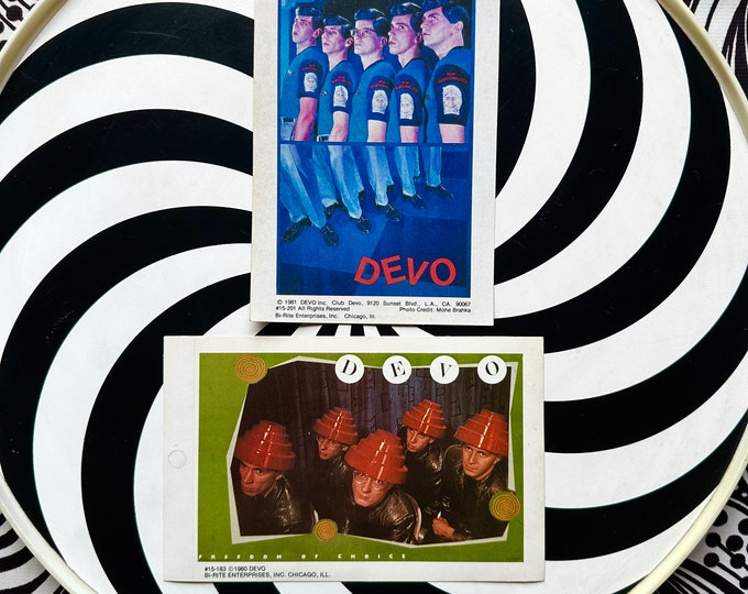 Devo Poster - Etsy