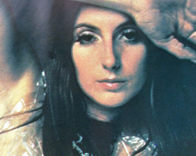 XL! Mature Vintage 1969 CHER in Plastic Semi Nude Poster by Personality ...