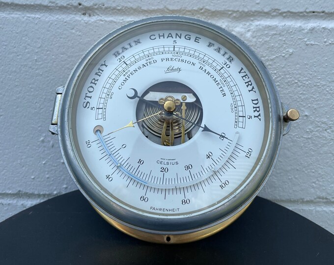 1960s Schatz Compensated Precision Barometer - Etsy