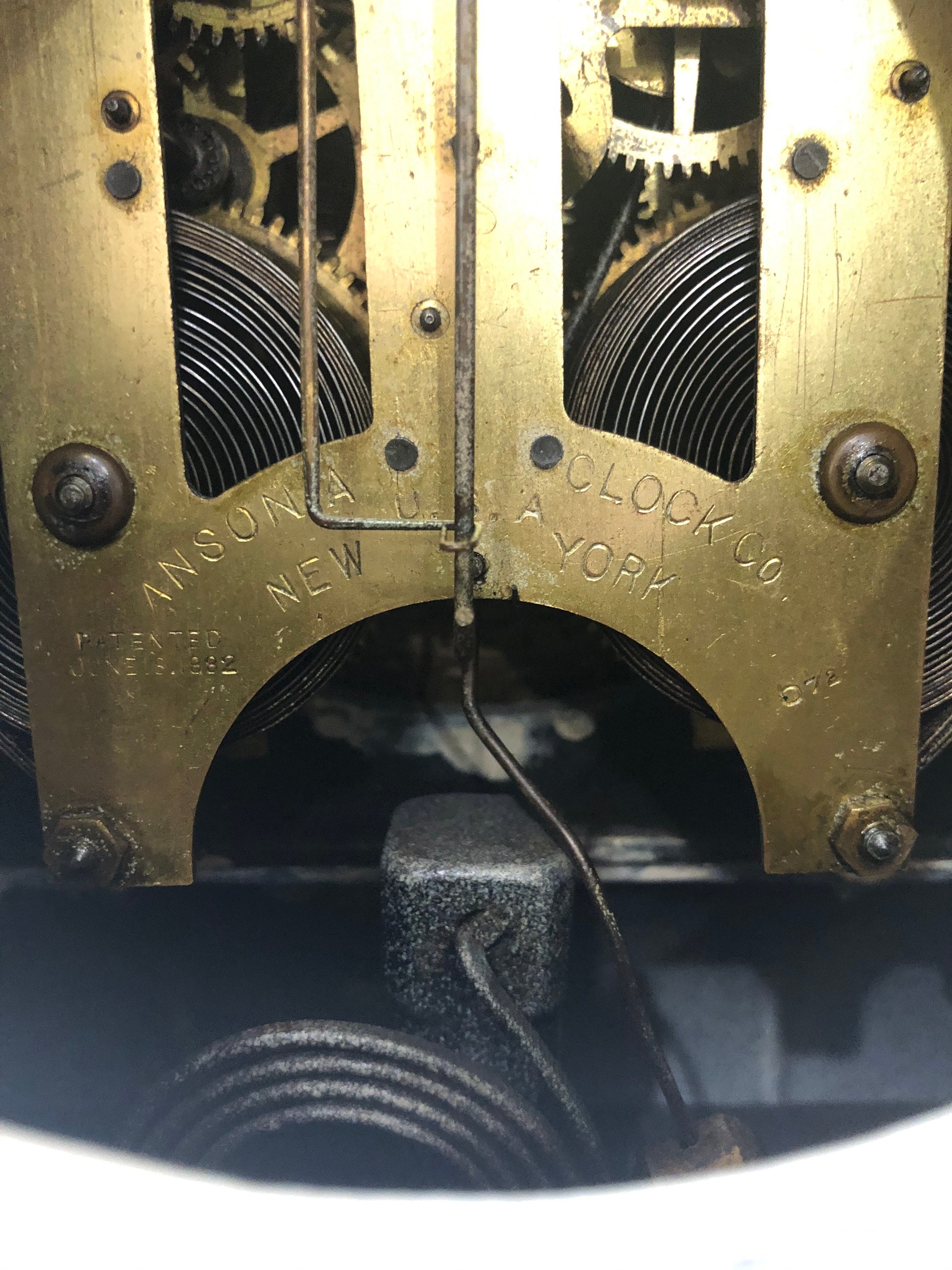 Antique Ansonia Mantle Clock | Etsy