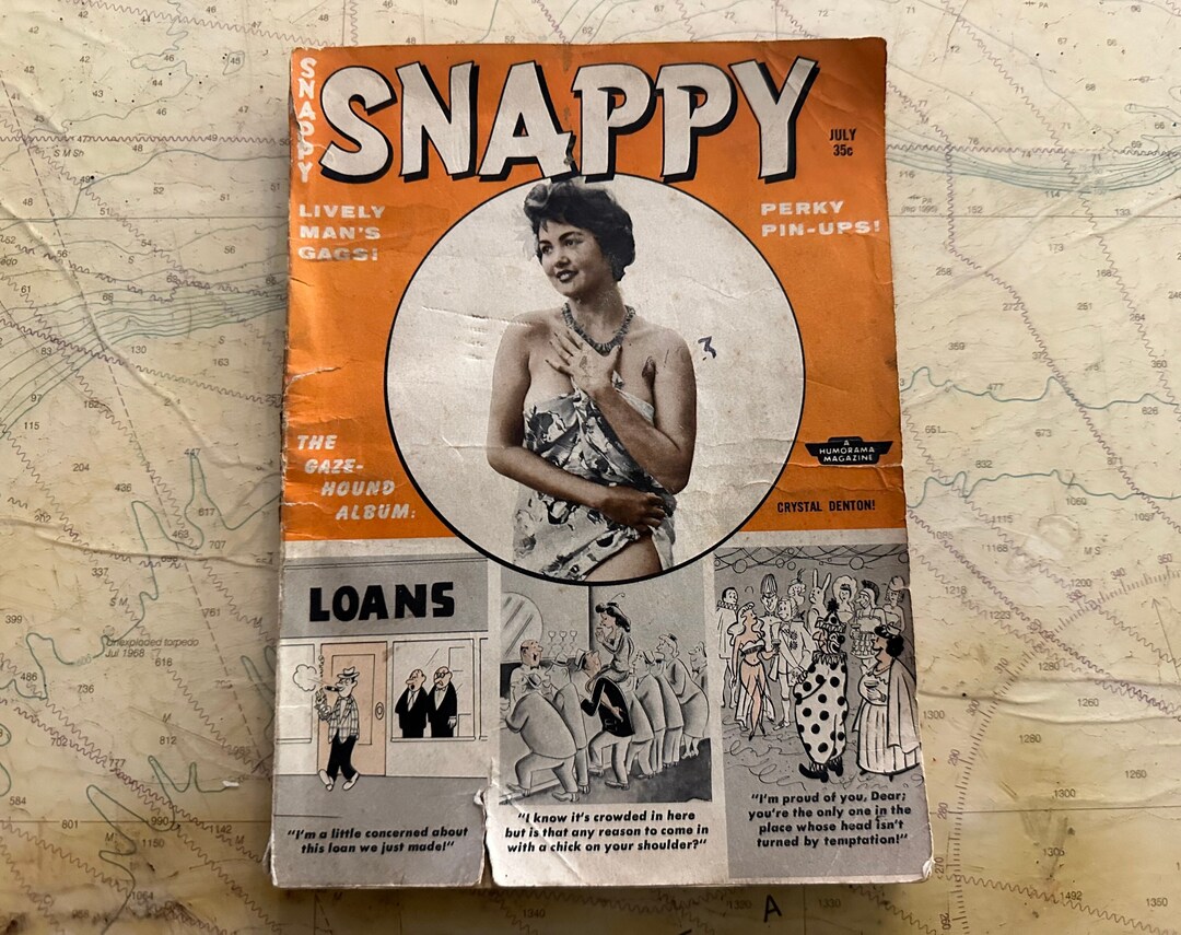 Snappy Perky Pin-ups Comic A Humorama Magazine - Etsy