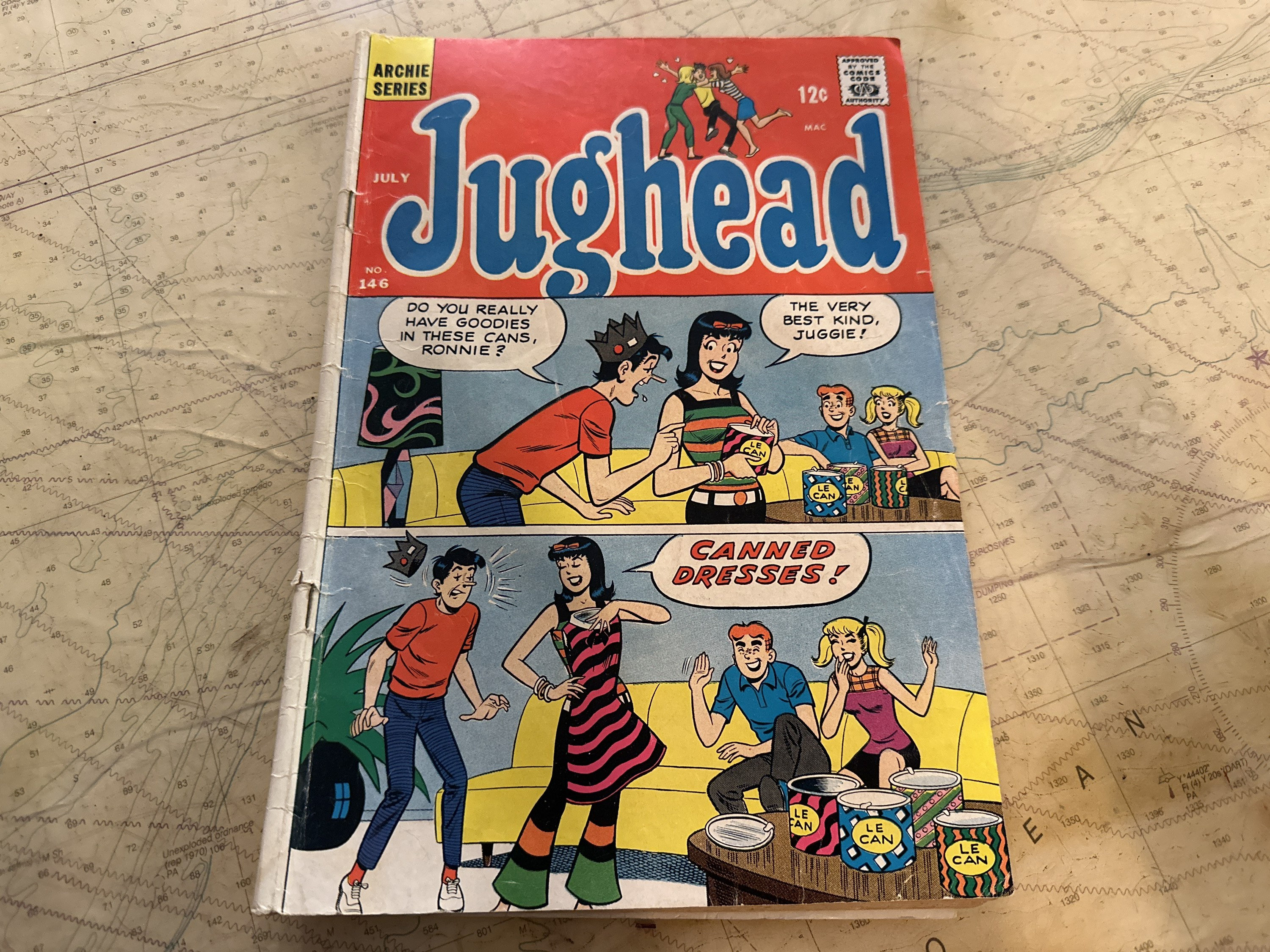 Archie Series 'jughead' July Issue No. 146 Classic - Etsy