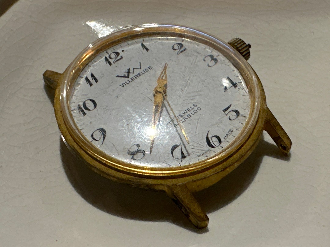 Vintage Gold Villereuse Watch Jewlery - Etsy