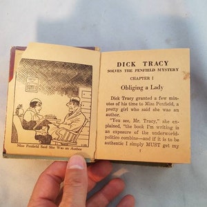 Vintage dick Tracy Solves the Penfield Mystery - Etsy