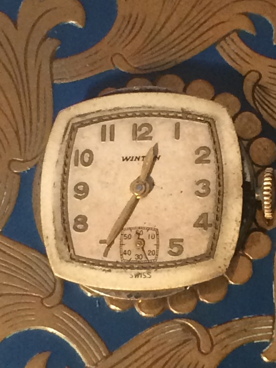 1920's Winton & Normandie Wind up Wrist Watch - Gem