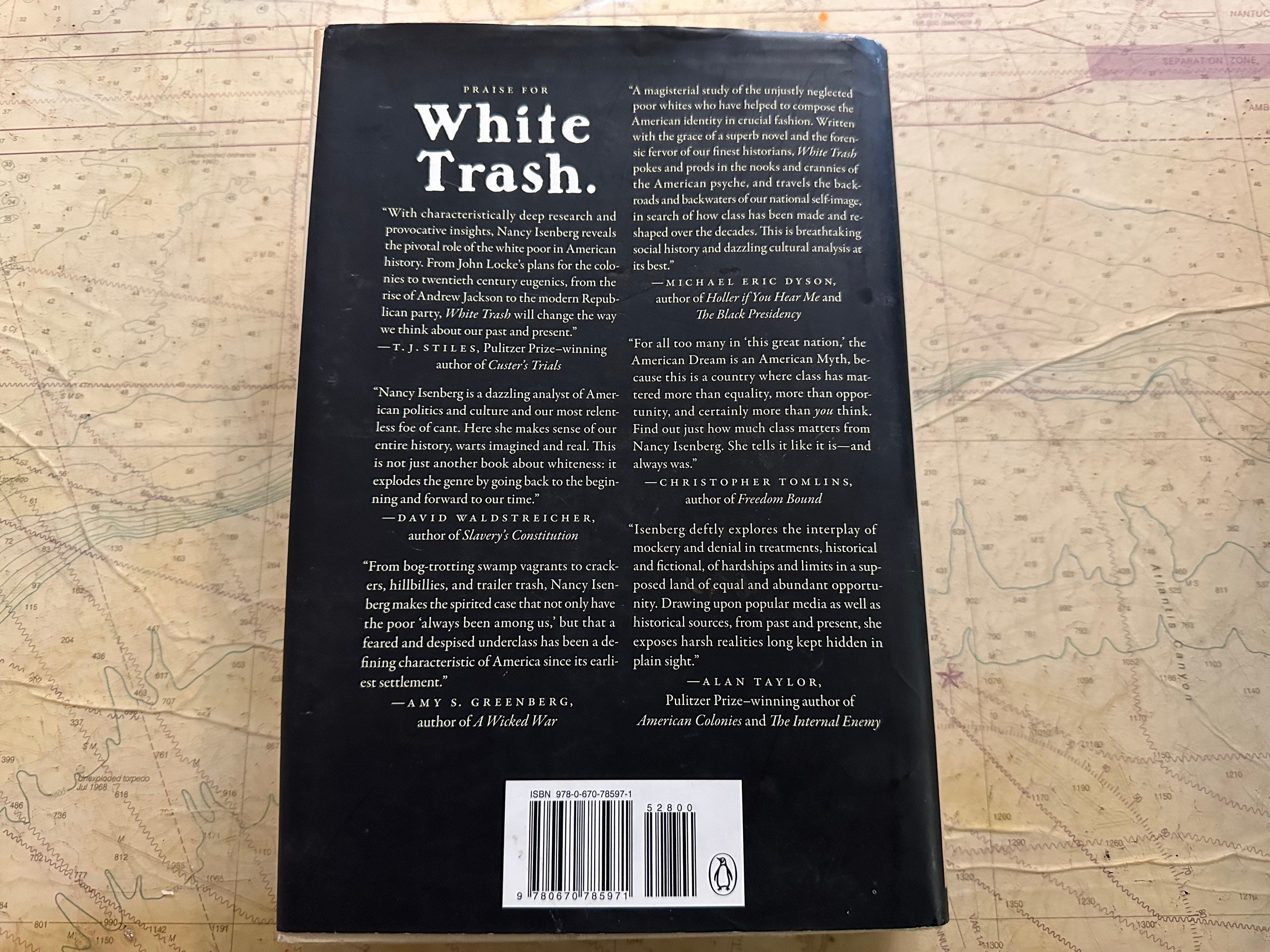 White Trash by Nancy Isenberg the 400-year Untold History of - Etsy