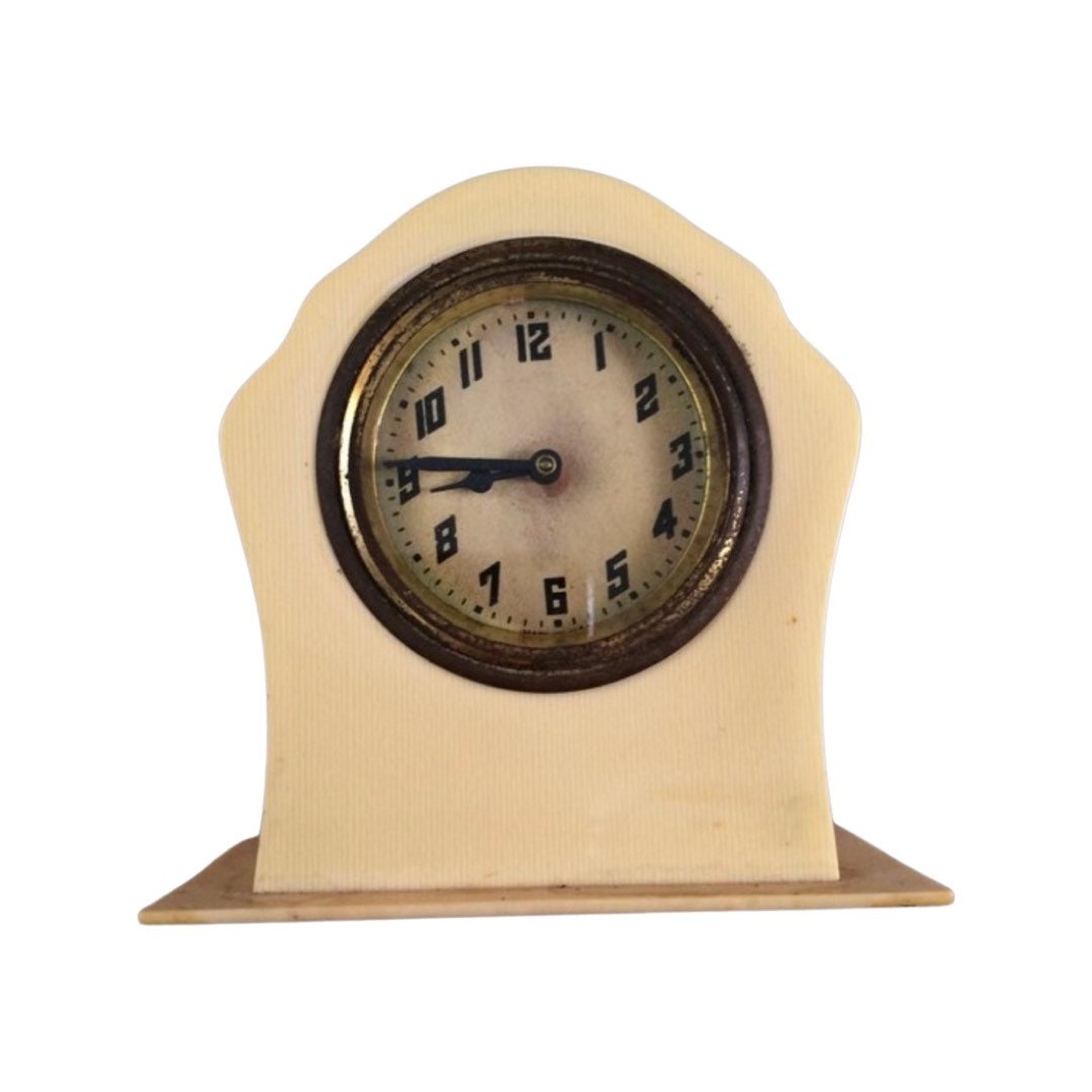Vintage U.S.A. Celluloid Clock Home and Living - Etsy