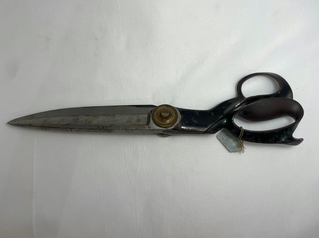 Antique Early 1900's Shears Newark N.J. VIM Shear Works Leather Shears ...