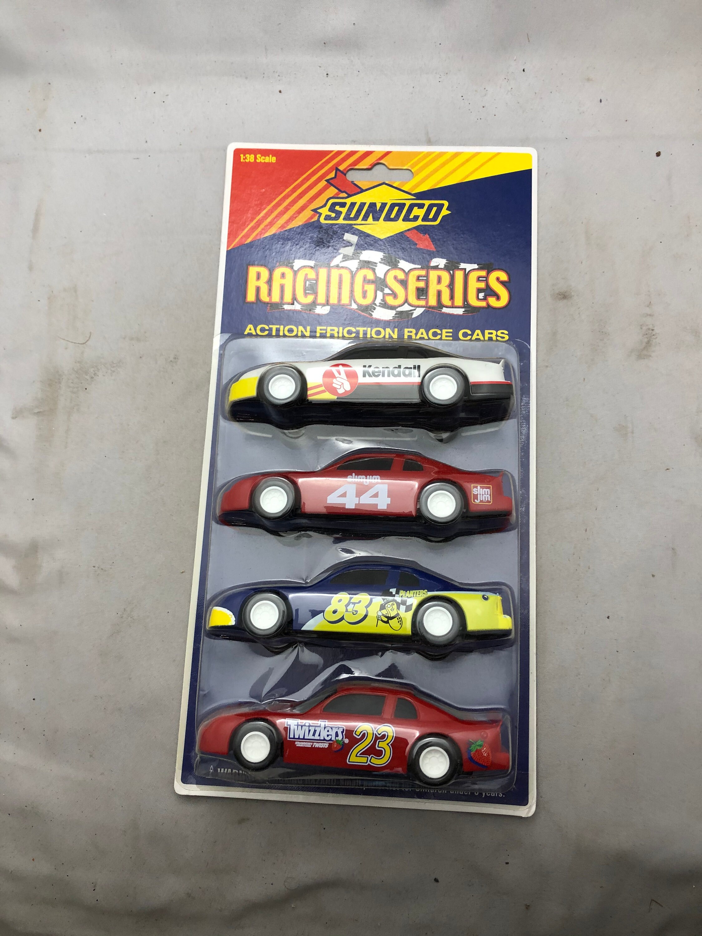 Vintage Sunoco Racing Series Action Friction Race Cars Toys Miniature ...