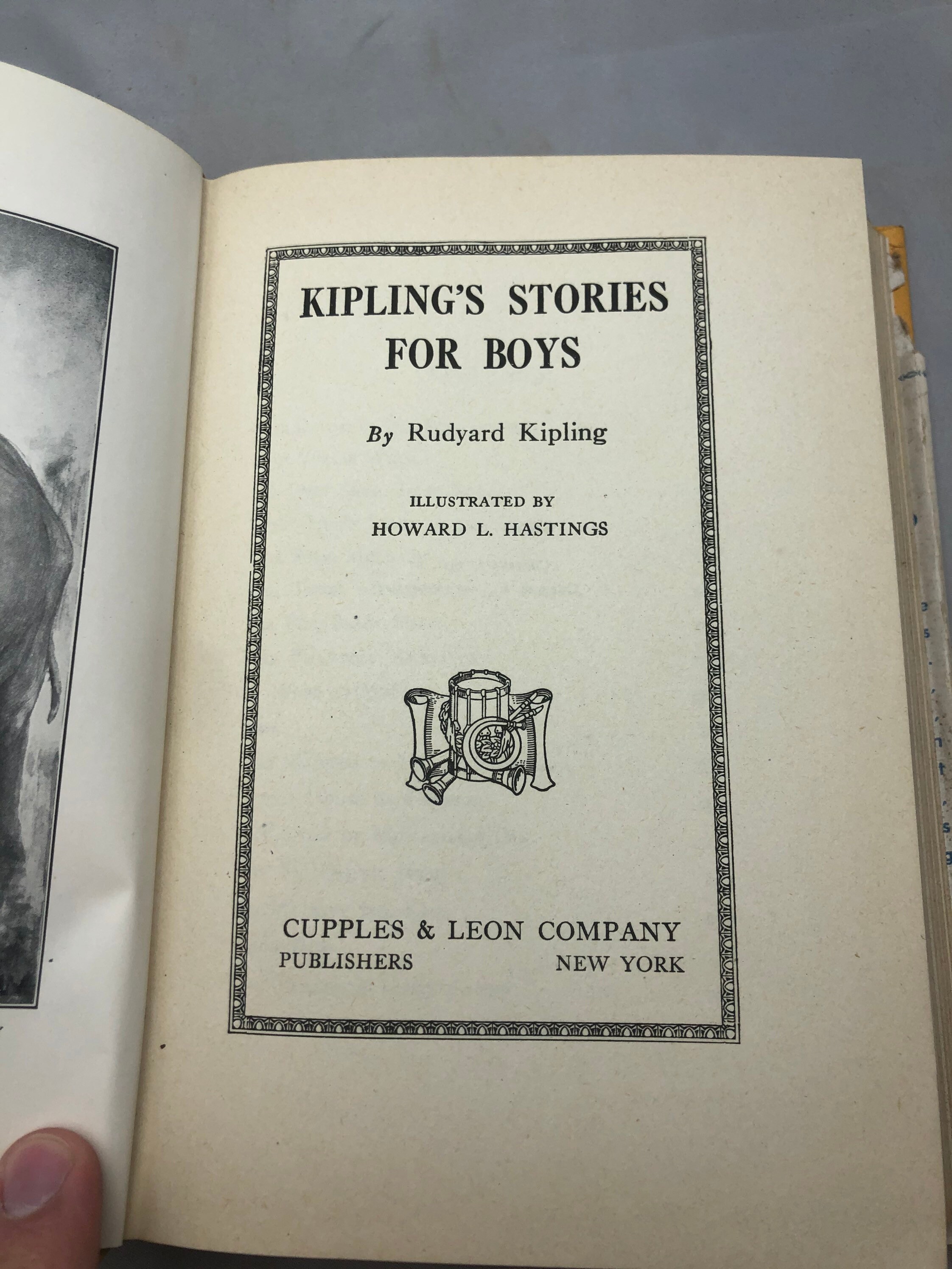 1931 Kipling's Stories for Boys by Rudyard | Etsy