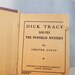 Vintage dick Tracy Solves the Penfield Mystery - Etsy