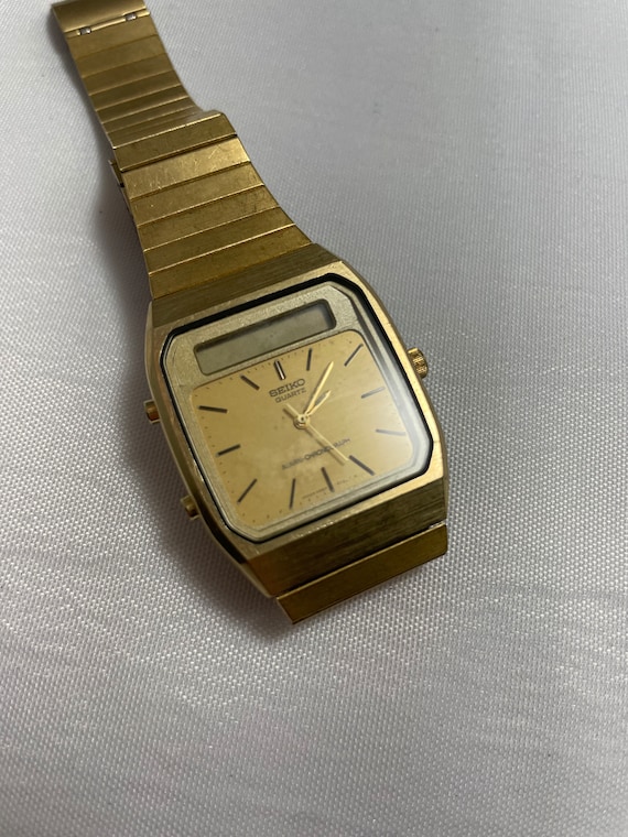 Vintage Seiko Quartz Watch, Alarm Chronograph Japan, … - Gem