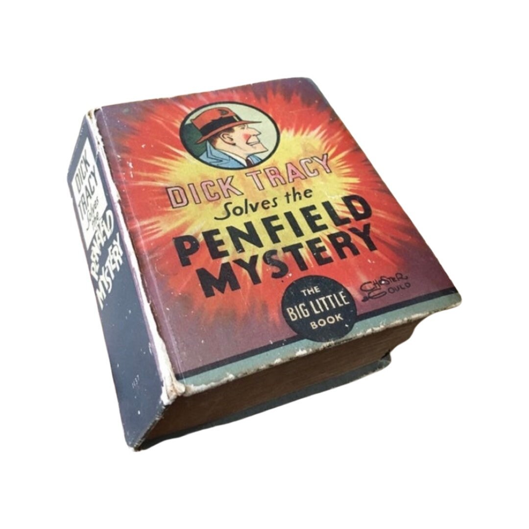Vintage dick Tracy Solves the Penfield Mystery - Etsy