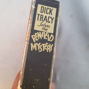 Vintage dick Tracy Solves the Penfield Mystery - Etsy