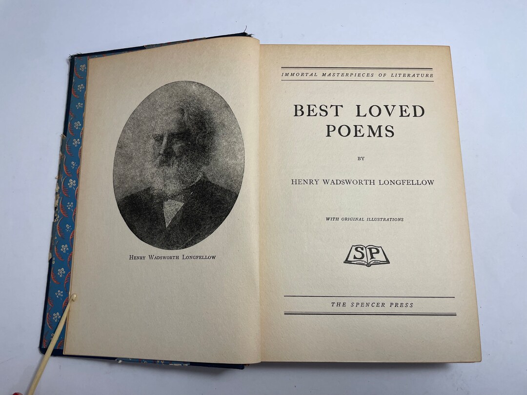 Immortal Masterpieces of Literature, Best Loved Poems of Longfellow ...