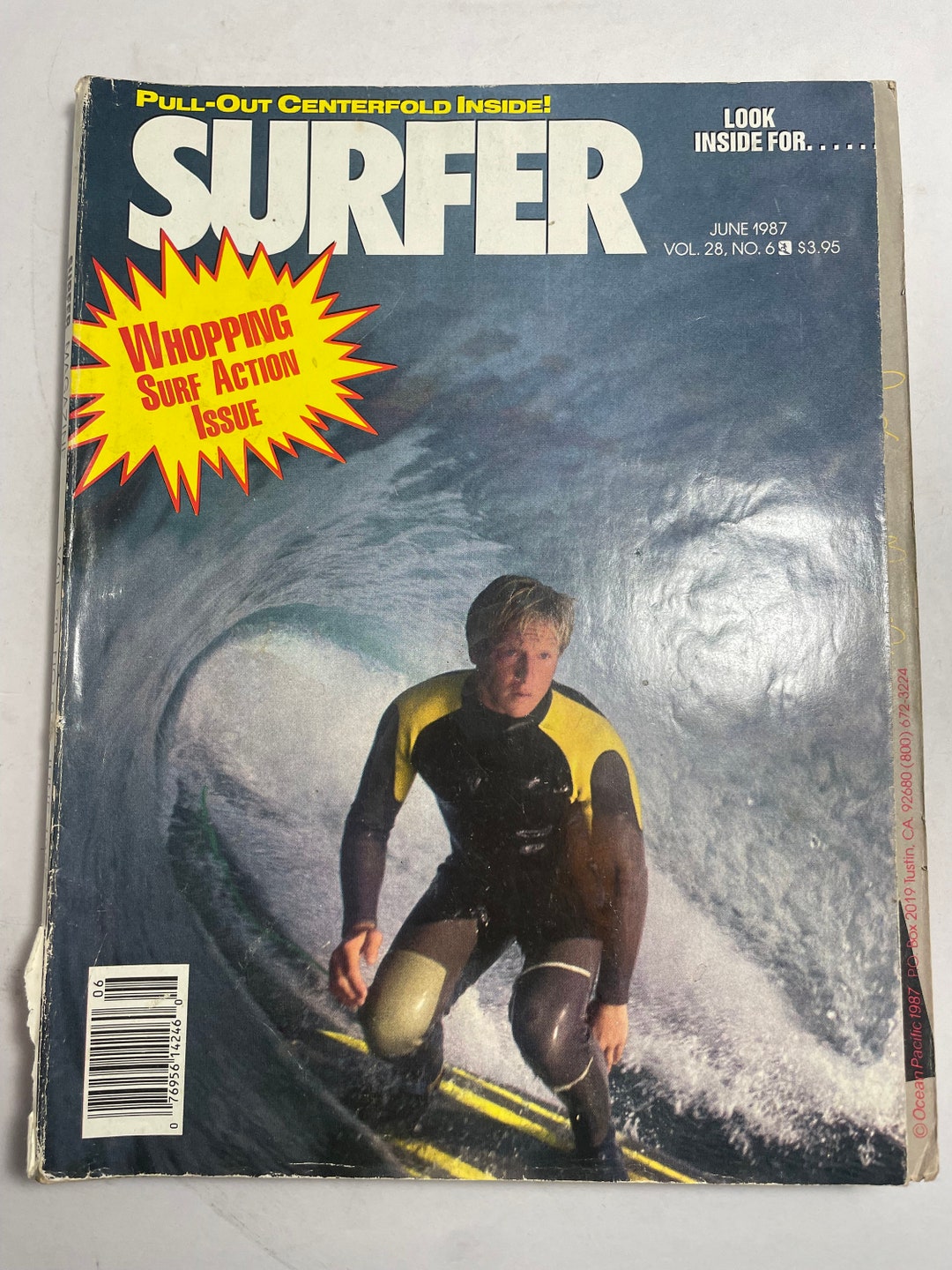 1987 June Surfer Magazine, Collectible Vintage Magazine, Retro ...