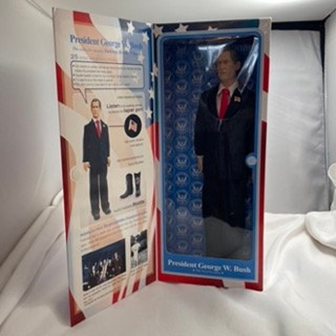 President George Bush Talking Action Figure 2000 Edition, Collectible ...