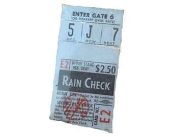 Rain Check - Etsy