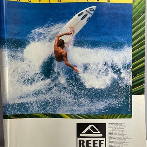 1995 December Surfer Magazine, Vintage Surfing Collectible, 90's Sports ...