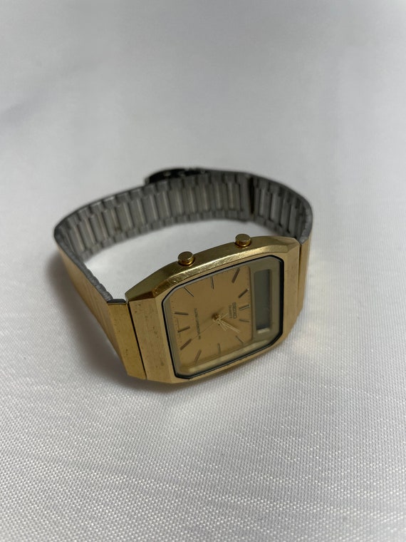 Vintage Seiko Quartz Watch, Alarm Chronograph Japan, … - Gem