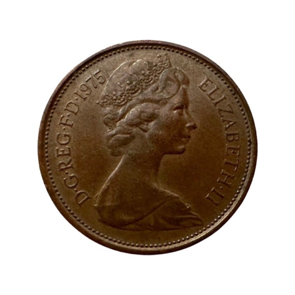 1975 Elizabeth Ii Coin - Etsy