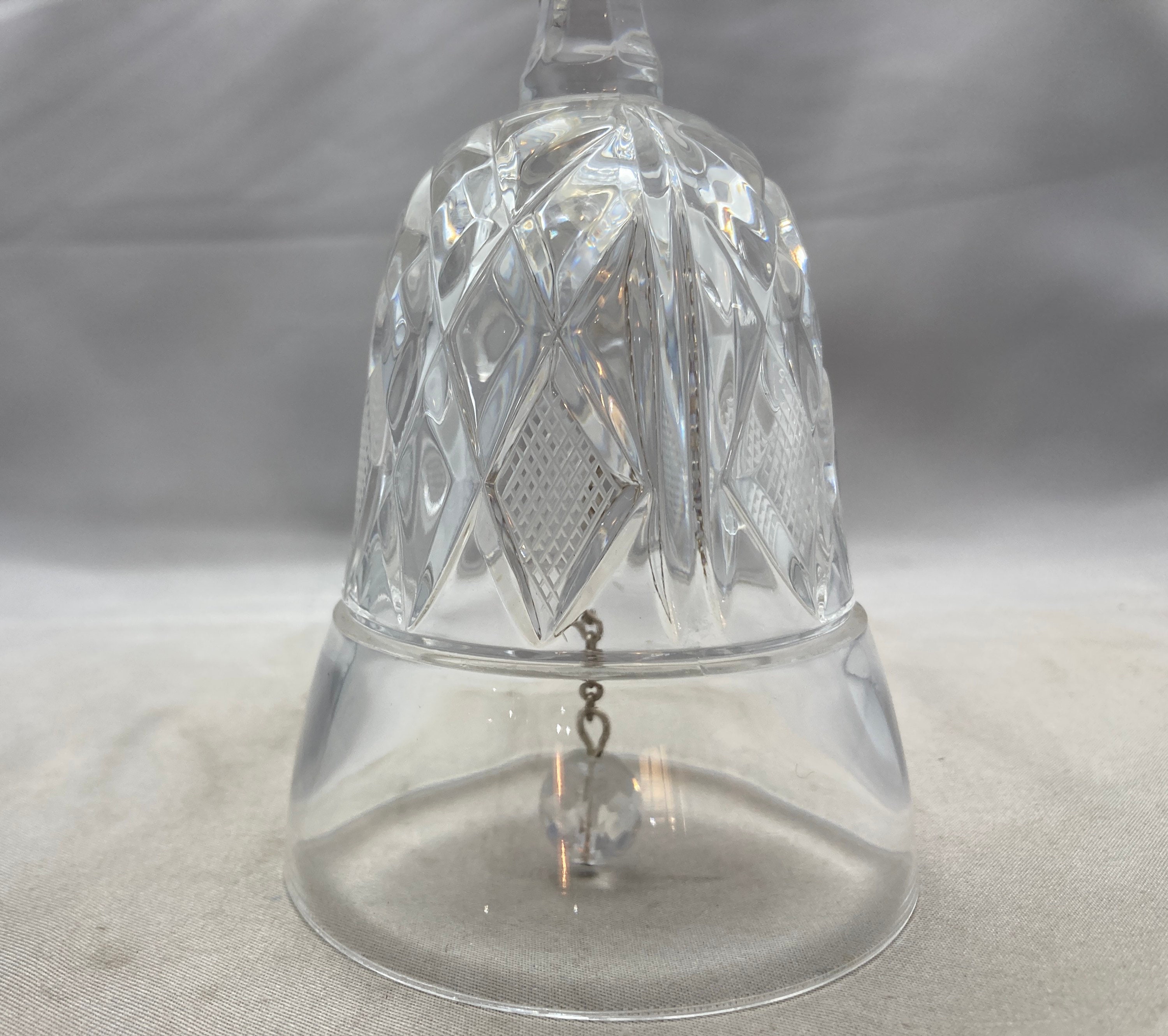 Vintage Crystal Bell With Long Handle | Etsy