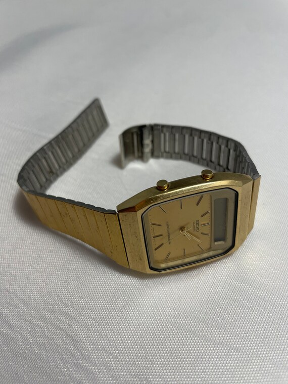 Vintage Seiko Quartz Watch, Alarm Chronograph Japan, … - Gem